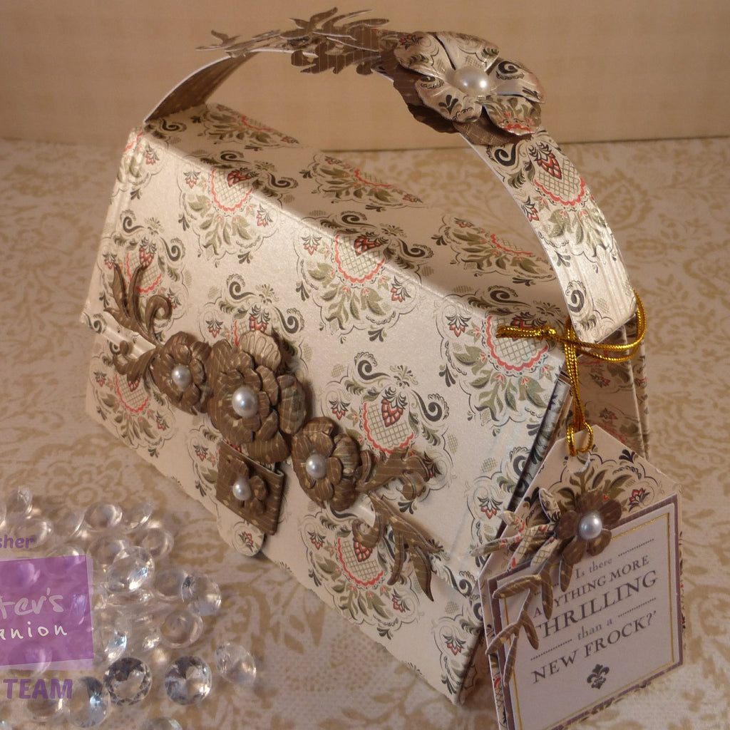 Inspirational Tutorial: Create a hand bag card! | Crafters Companion EU