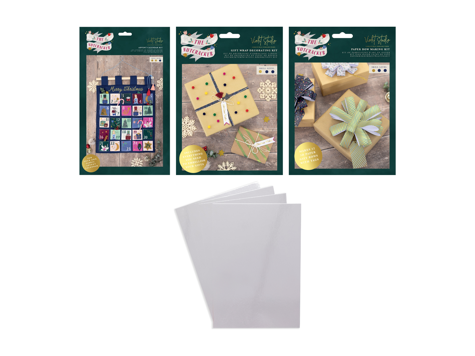 Violet Studios The Nutcracker Christmas Crafting Selection | Crafters ...