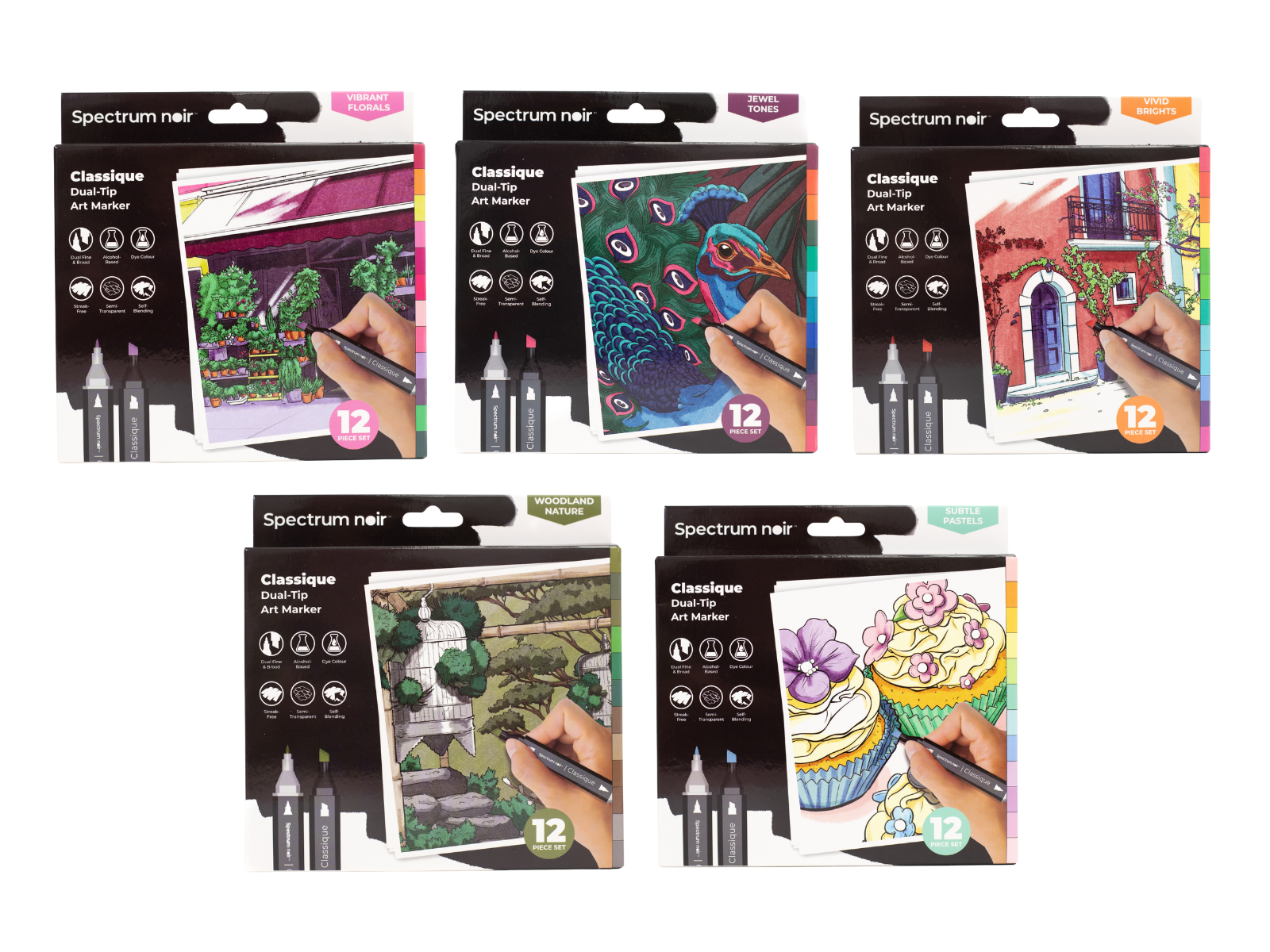 Spectrum Noir Classique Pens 60pc Collection | Crafters Companion EU