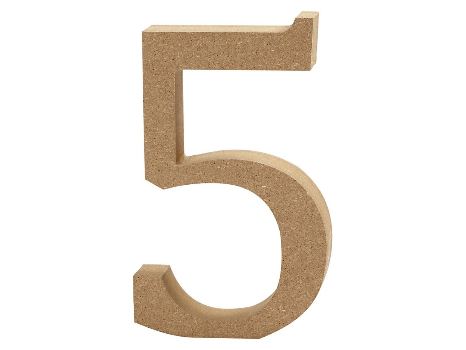 Creativ Wooden Number - 5 | Crafters Companion EU