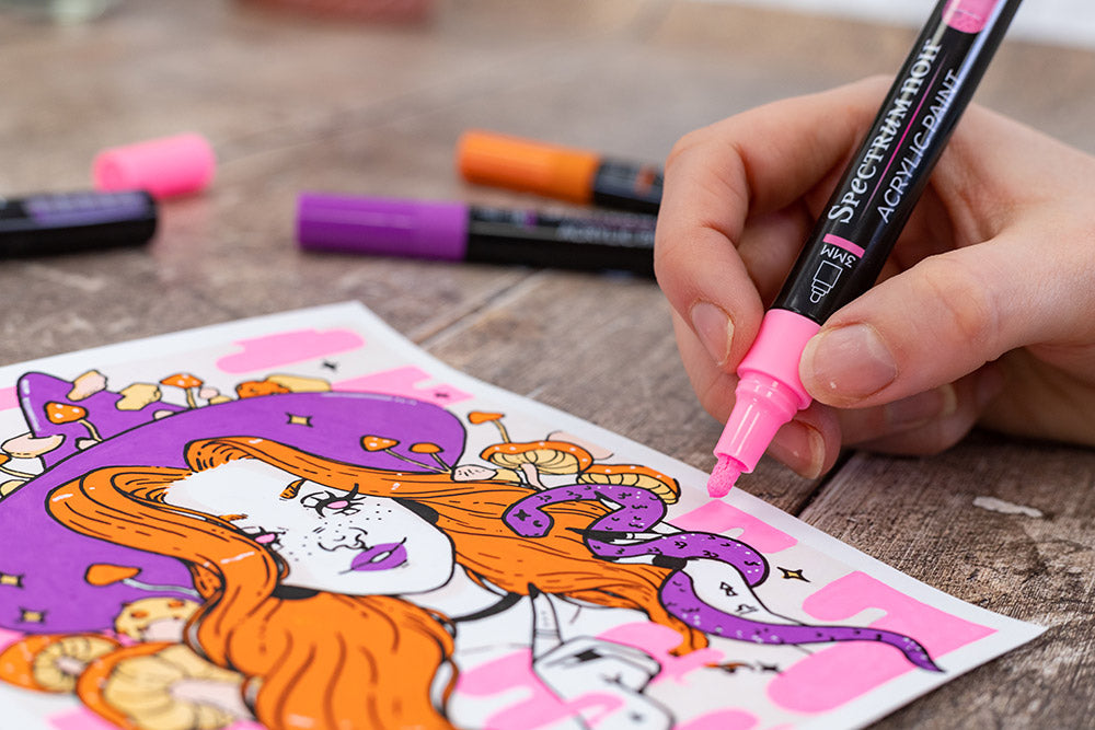 spectrum noir coloring pages